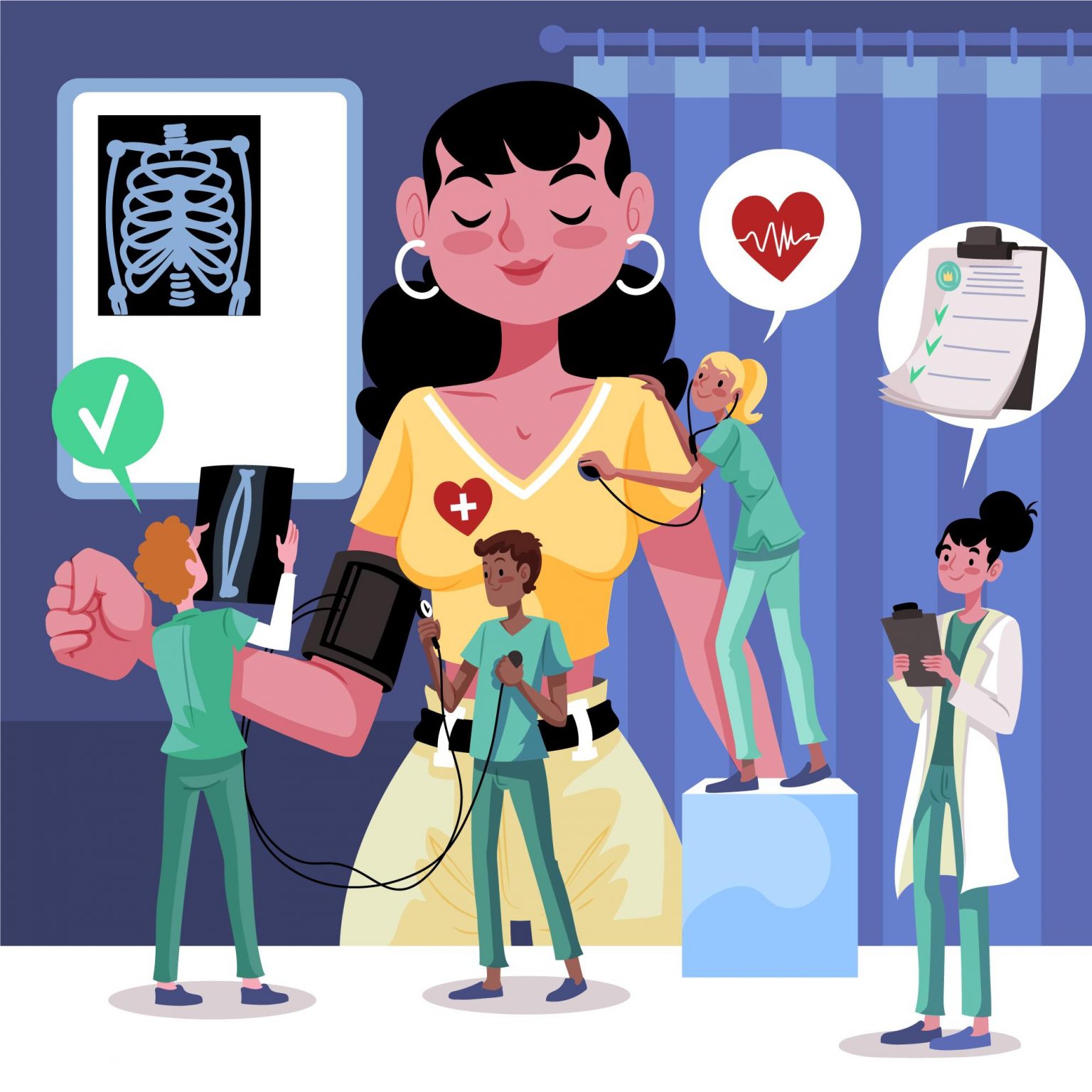 MHD°TOOL专门收集免费免版权医疗品牌素材下载 – 医疗医院矢量图标|字体|ICON|导视|免版权